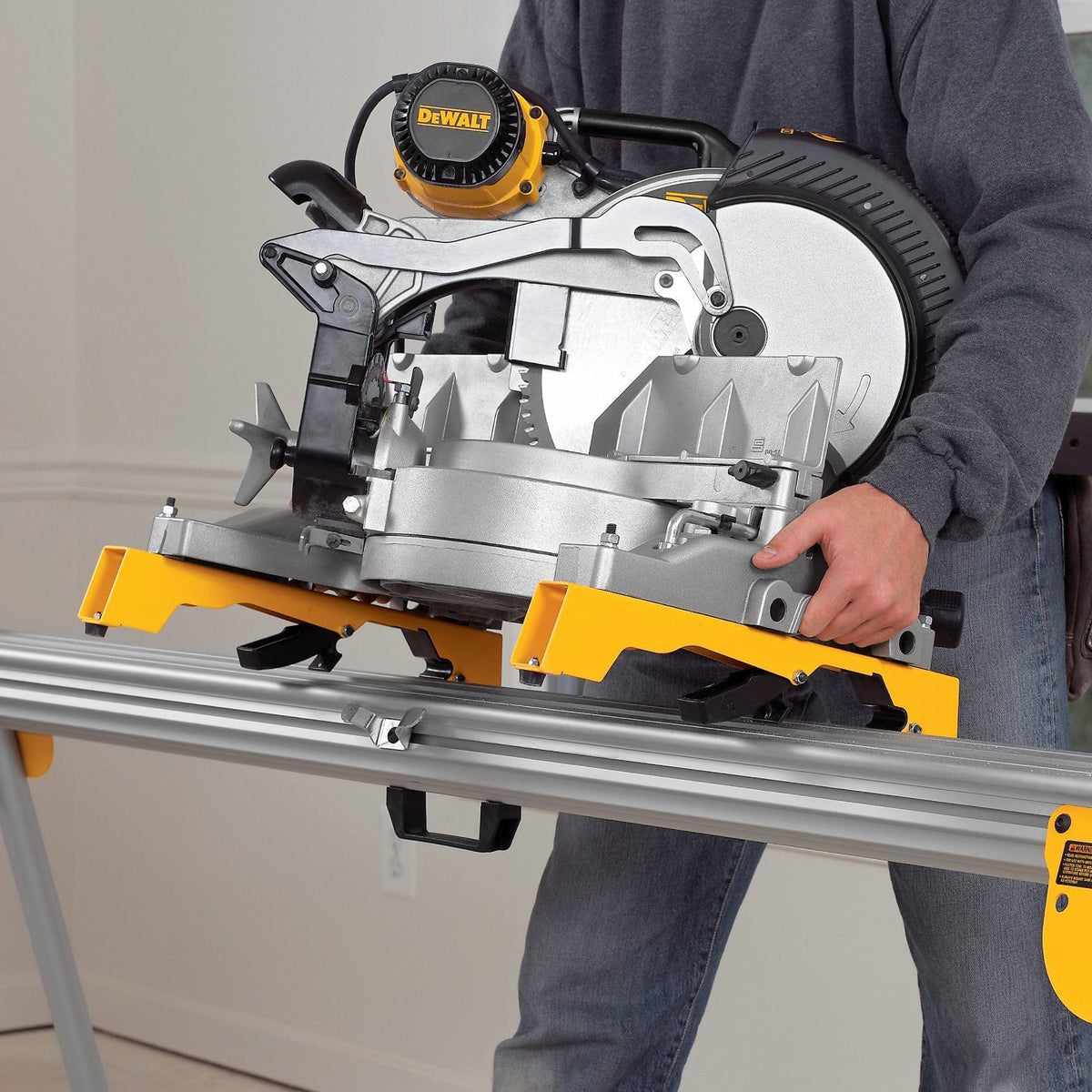 Dewalt dw7231 miter saw mounting brackets store