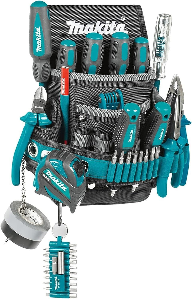 MAKITA ULTIMATE ELECTRICIANS TOOL POUCH / BAG E-15241 – Tool Centre McKinnon