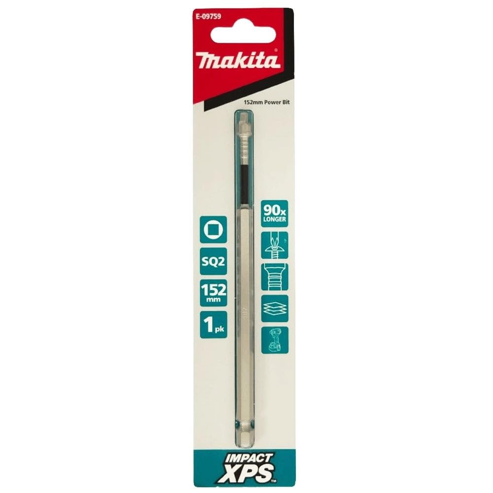 Makita Impact XPS Power Bit, SQ2 x 150 mm – Tool Centre McKinnon