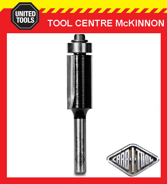 CARB-I-TOOL / CARBITOOL T 8016 B 12.7mm x ¼” TCT FLUSH TRIM ROUTER BIT ...