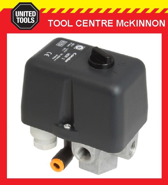 GENUINE CONDOR MDR2 AIR COMPRESSOR 175PSI 4-PORT PRESSURE SWITCH – Tool ...