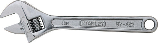 STANLEY 87-434 12” / 300mm CHROME VANADIUM STEEL ADJUSTABLE WRENCH SHI ...