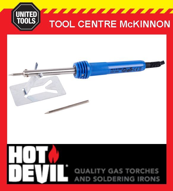 HOT DEVIL HDS30W 30 WATT ELECTRIC SOLDERING IRON – Tool Centre McKinnon