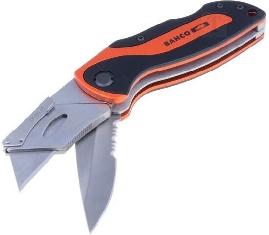 BAHCO KBTU-01 FOLDING TWIN BLADE SPORTS LOCKBACK UTILITY / STANLEY KNI ...