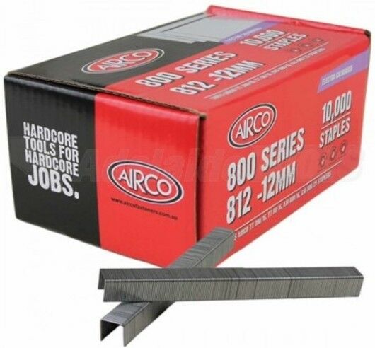 AIRCO 6mm 80 SERIES STAPLES – BOX OF 10000 – Tool Centre McKinnon