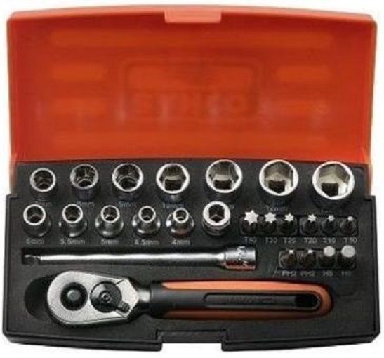 BAHCO SBSL25 25pce METRIC 1/4” MINI SOCKET SET – Tool Centre McKinnon