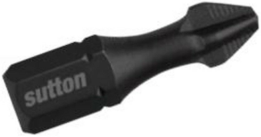 5 x SUTTON IMPACT PHILLIPS HEAD PH2 x 25mm POWER INSERT BITS FOR IMPAC ...