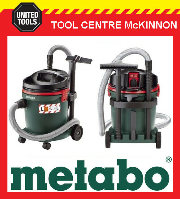 METABO ASA32L 1200W WET & DRY AUTO SWITCHING VACUUM CLEANER / DUST EXT ...