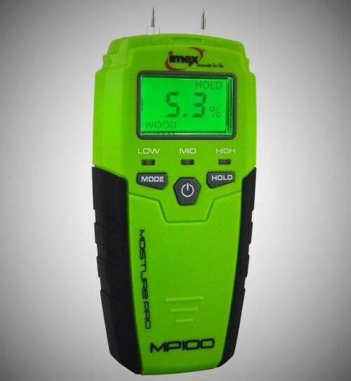 IMEX MOISTURE PRO MP100 CONTACT TYPE DIGITAL MOISTURE METER – Tool ...