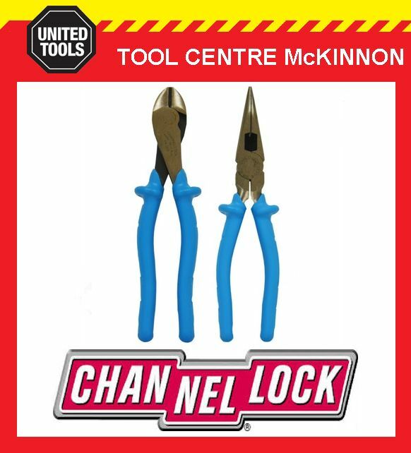 CHANNELLOCK / CHANNEL LOCK 1000V INSULATED 2pce PLIER SET– 3218 & 3238 ...