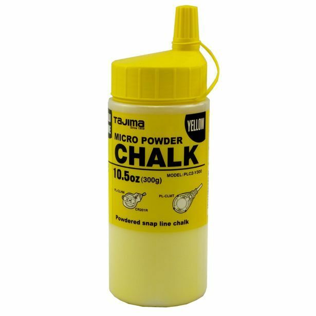 TAJIMA YELLOW 300g MICRO POWER CHALK SNAP LINE CHALK – Tool Centre McKinnon