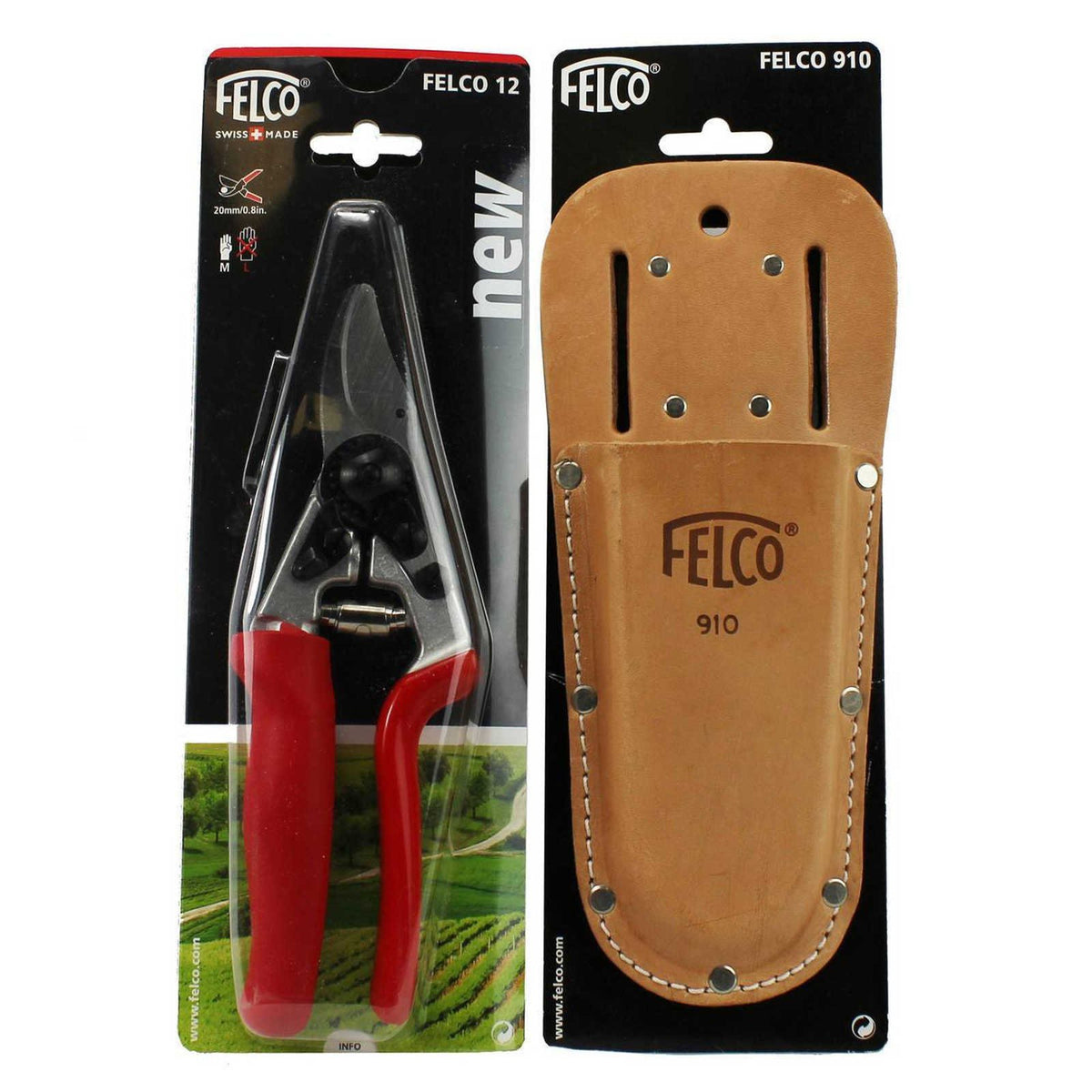 FELCO 12 Pruning Shears/Secateurs with Holster 910 Genuine Made In Swi ...
