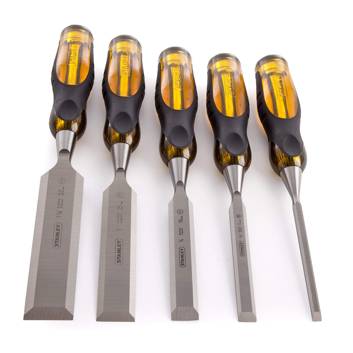 Stanley FatMax Thru-Tang Wood Chisel 5-Pieces Set – Tool Centre McKinnon